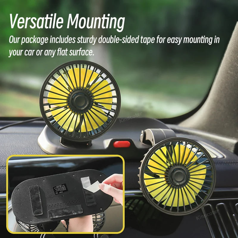 SOGO DOUBLE HEADED FAN – Elegantsavvy