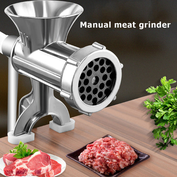 Hand Meat Mincer Grinder Machine Manual – Elegantsavvy