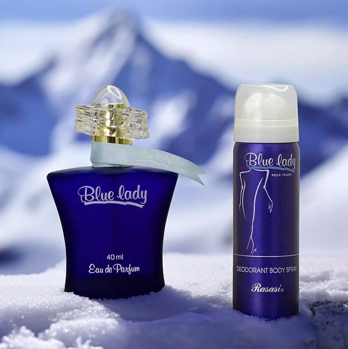 Blue Lady Perfume + Body Spray 2 in 1 Gift Box – Elegantsavvy